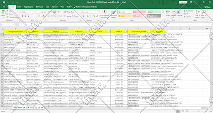 Do google map scraping, targeted b2b lead generation, web scraping, email list by ...